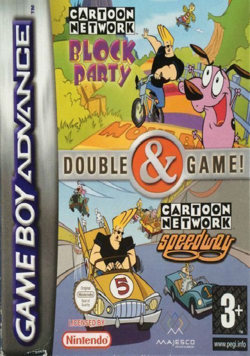 2 In 1 - Cartoon Network - Block Party & Speedway (sUppLeX) (EU) ROM ...
