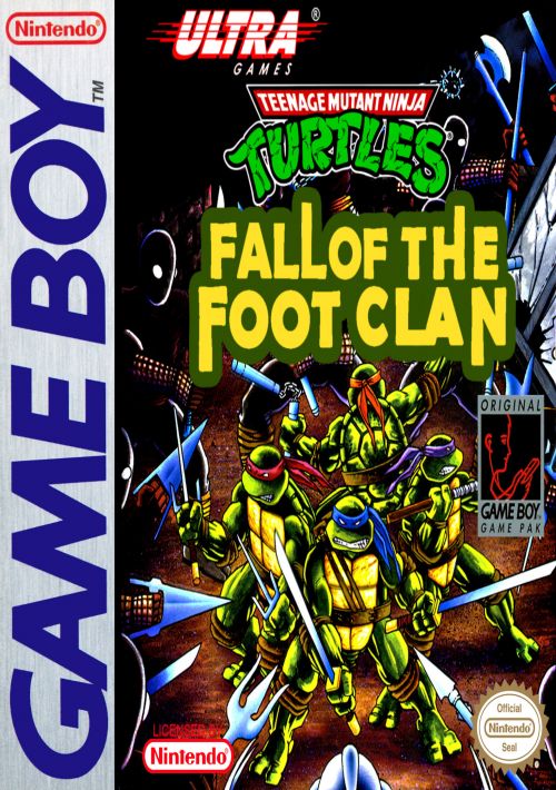 TMNT - Fall of the Foot Clan ROM Download - Nintendo GameBoy(GB)
