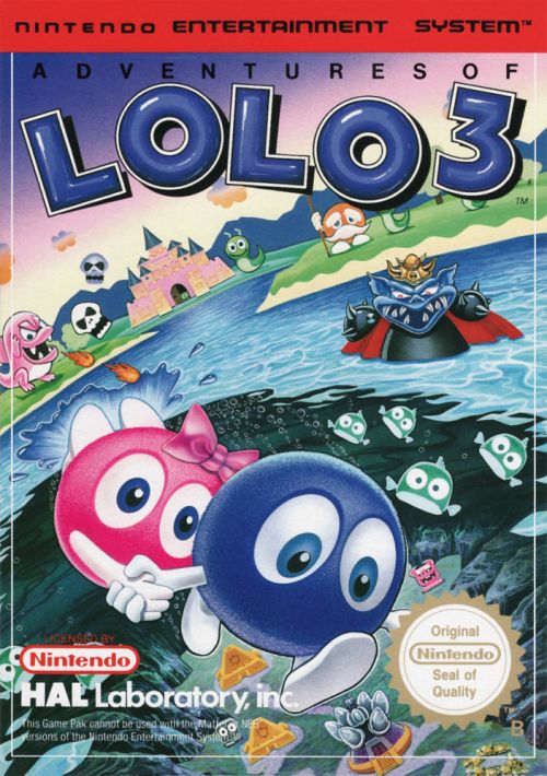Adventures Of Lolo 3 ROM Download - Nintendo Entertainment System(NES)