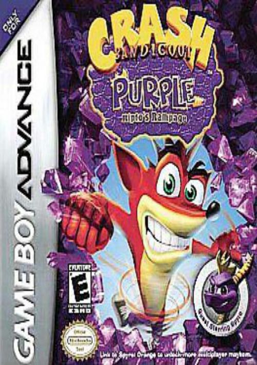 Crash Bandicoot - Purple Riptos Rampage ROM Download - GameBoy Advance(GBA)