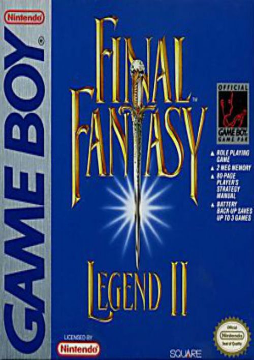 Final Fantasy Legend II ROM Download - Nintendo GameBoy(GB)