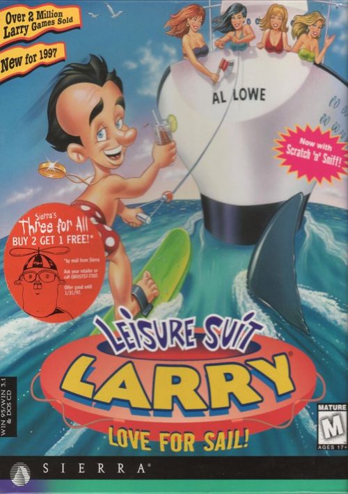 Leisure Suit Larry 7 Love for Sail ROM Download - Dos(Dos)
