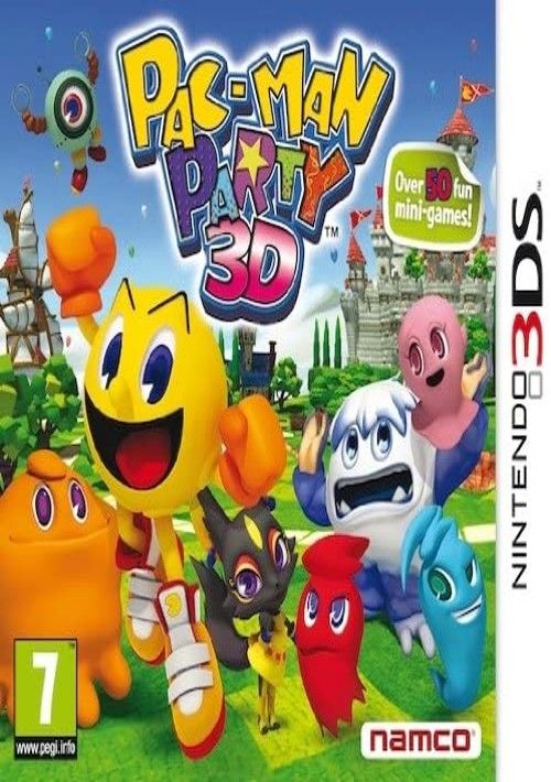 Pac Man Party 3D ROM Download - Nintendo 3DS(3DS)