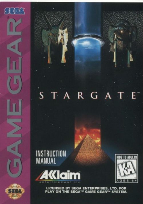 Stargate ROM Download - Sega Game Gear(Game Gear)
