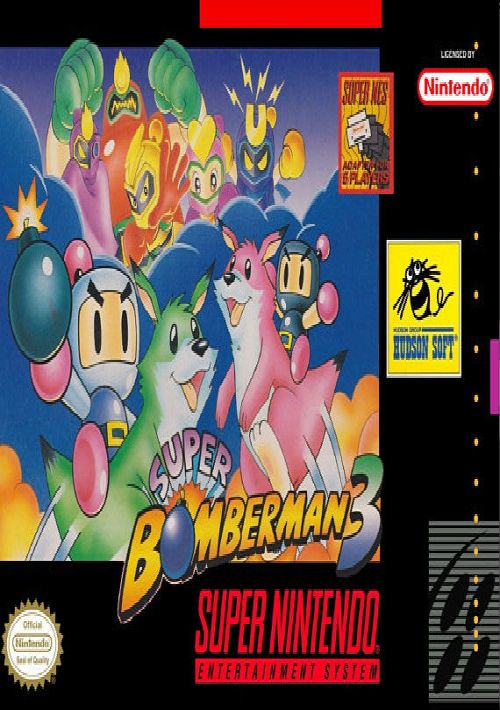 Super Bomberman 3 (33874) (J) ROM Download - Super Nintendo(SNES)