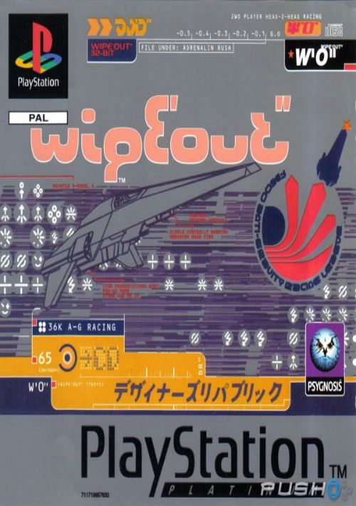 WipEout ROM Download - Sony PSX/PlayStation 1(PSX)